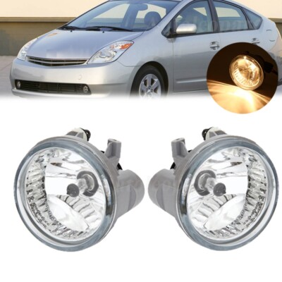 Left & Right Front Driving Fog Lights Lamps Assembly for Toyota Prius ...
