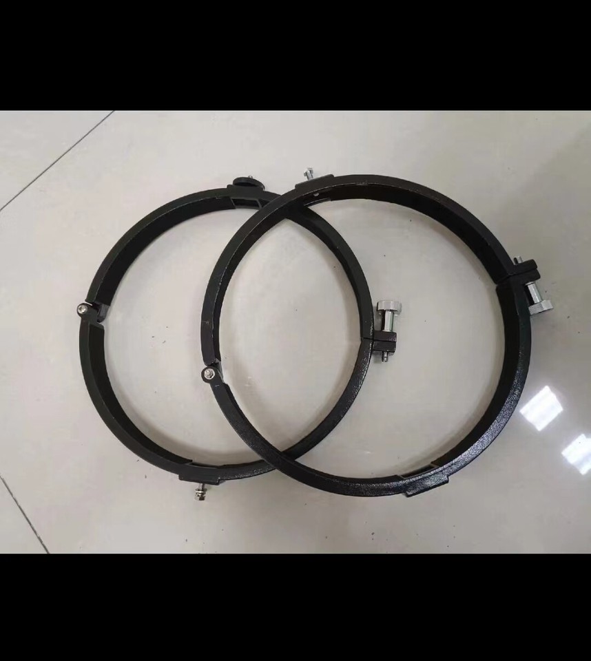 Astronomical Telescope tube Barrel clamp 90-354mm Inner diameter ...