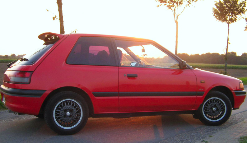 MAZDA 323 BG GTX GTR LOOK SPOILER | eBay