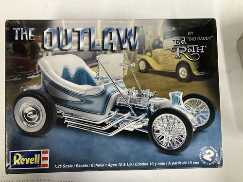 Revell THE OUTLAW Big Daddy Ed Roth 1:25 Model Kit -see Description ...