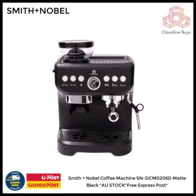 Smith + Nobel Coffee Machine SN-DCM0206D Matte Black *AU STOCK*Free ...