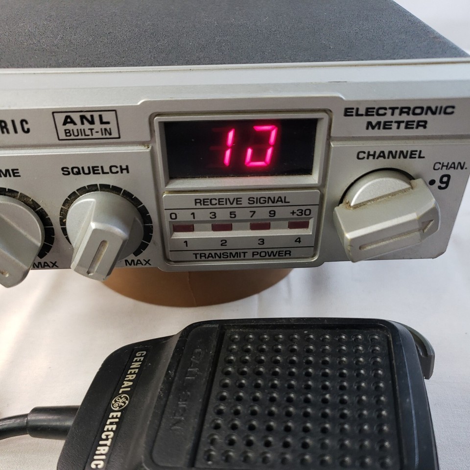 Vintage General Electric GE 40-Channel Mobile CB Radio Model 3-5805A | eBay