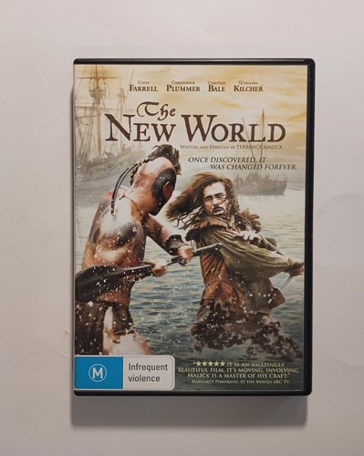 The New World (DVD 2005) Region 4 VGC Colin Farrell, Christian Bale ...
