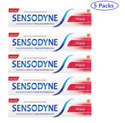 Sensodyne Original Toothpaste Sensitivity relief deep cleansing 100 Ml ...
