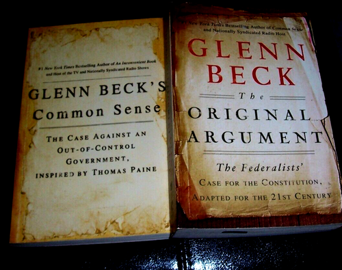 Lot 2 Books by Glenn Beck Original 9781451650617 : Common Sense ...