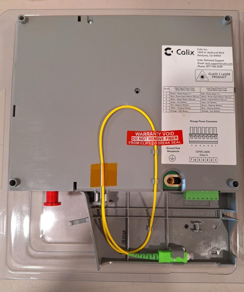 Calix 100-03247 712GE ONT - Tested w/ Warranty 2 Pots, 2 Ge, 1 HPNA | eBay