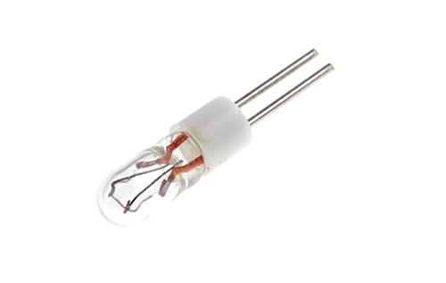 L12-12/60 Filament lamp miniature BI-PIN 12V 60mA Bulb T1 Ø3.3mm (LOT ...