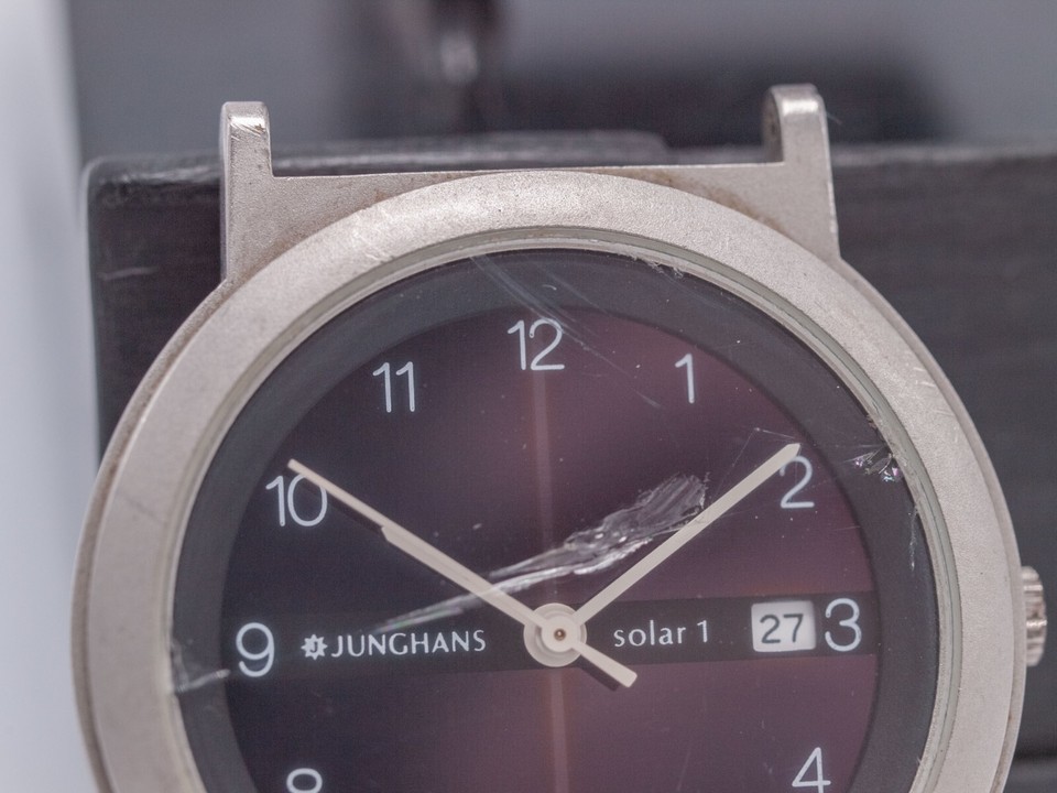 Needs Crystal Vtg - Junghans Solar 1 Men's 33mm Watch | eBay