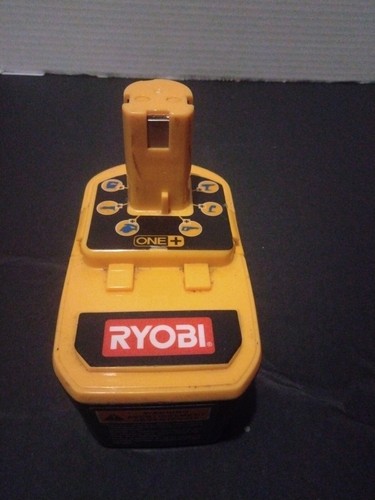 Ryobi P100 18V ONE+ Battery - Black Yellow Tested 601707335510 | eBay