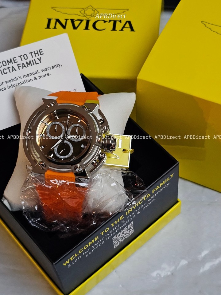 Invicta X-WING - Swiss ETA G10.212 Coalition Forces MIRRORED Dial mens ...