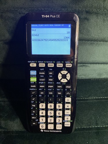 Texas Instruments TI-84 Plus CE Graphing Calculator No Cover See ...