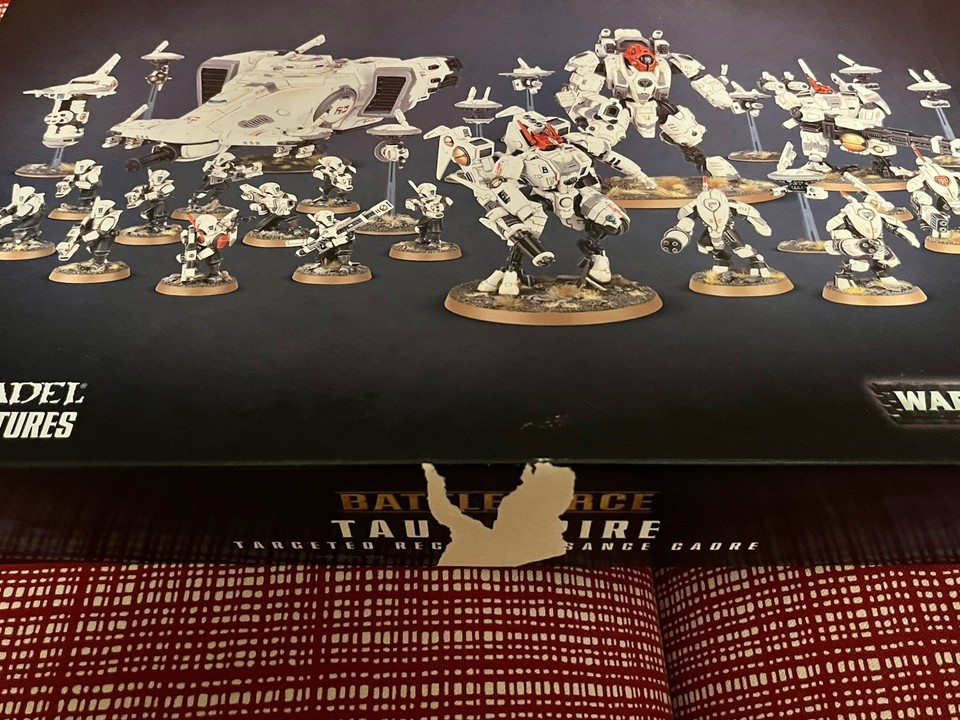 Warhammer 40k Battleforce Tau Empire Targeted Reconnaissance Cadre HTF ...