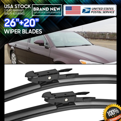 NEW OEM East Forest 26" + 20" Windshield Wiper Blade Up To 40% Longer ...