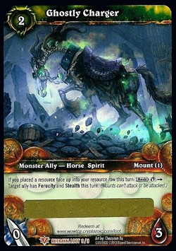 WoW Timewalkers Betrayal Guardian Ghastly Ghostly Charger Unscratched ...