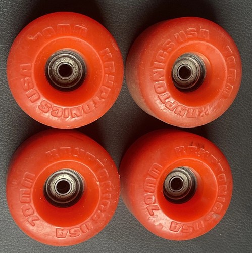 Vintage Skateboard Wheels Kryptonics 70mm Red Soft Nos | eBay