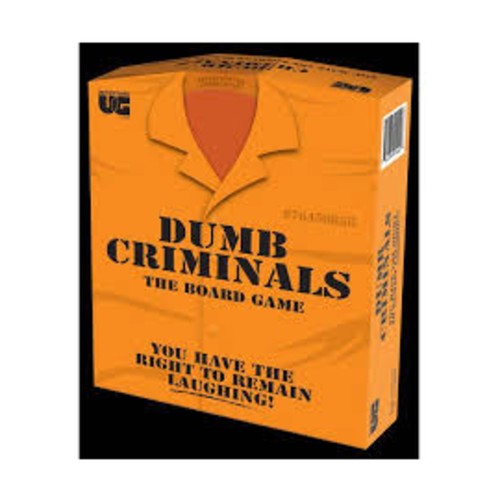 University Games Boardgame Dumb Criminals - The Board Game Box VG+/EX ...