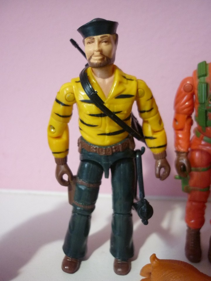 tiger force Shipwreck Marujo Gi joe Estrela 1991 set Felino Dusty ...