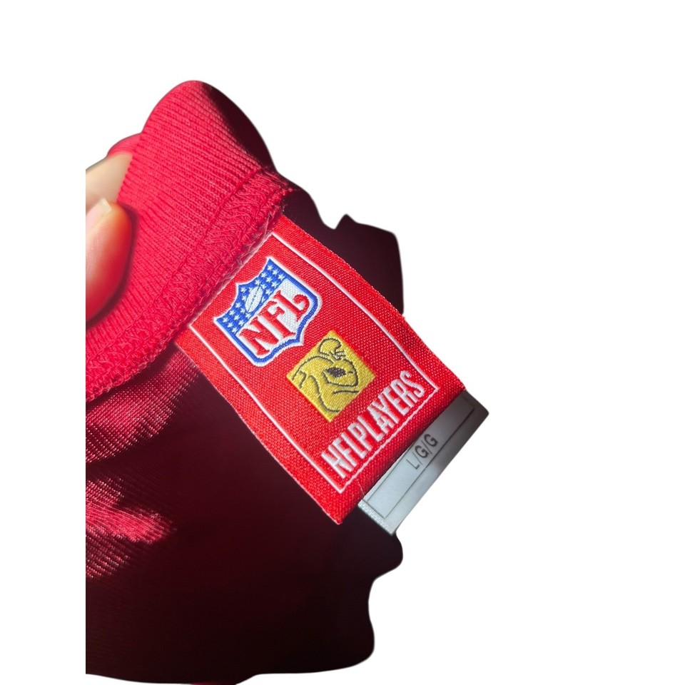 Reebok NFL Players Red Football Jersey Sportswear Training Athletic ...