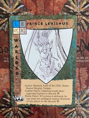 Blood Wars CCG 1995 / Prince Levistus | eBay