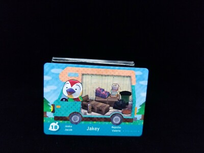 New Jakey 18 Welcome amiibo Series - Animal Crossing Amiibo Card | eBay