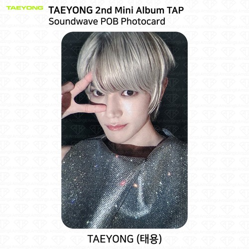 NCT TAEYONG 2nd Mini Album TAP POB Official Photocard Hidden Card ...