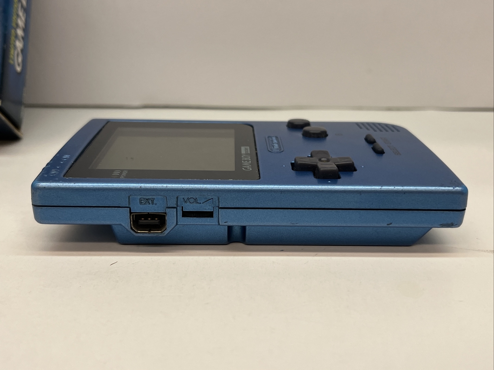 Game Boy Pocket Ice Blue Limited Edition W/ Box Manual Complete CIB ...