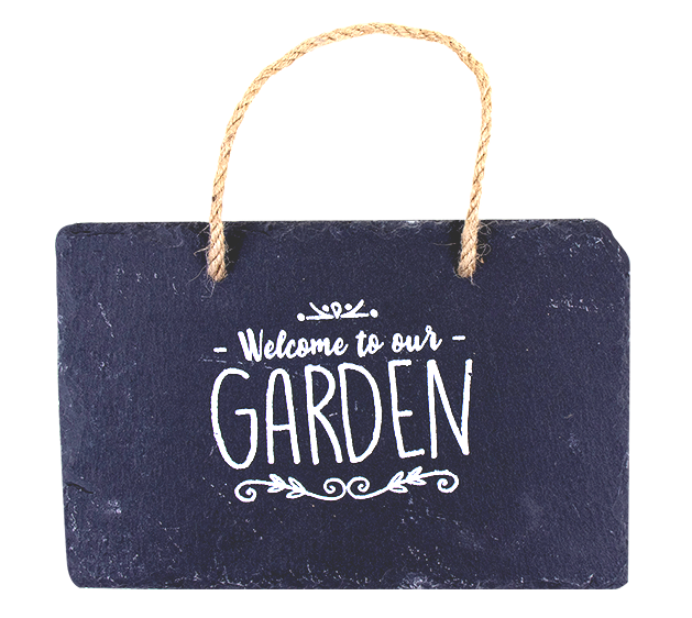 Outdoor Slate Welcome Signs