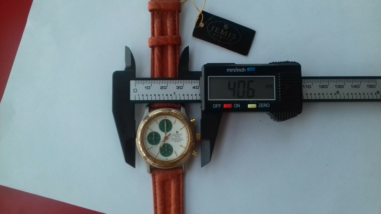 Jemis CHRONOGRAPH HUP943 Vintage Collection NOS Montre Horl Japan Made ...