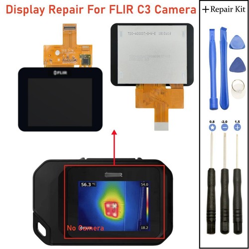 For FLIR C3 Thermal Imaging Camera With WiFi LCD Display Screen ...