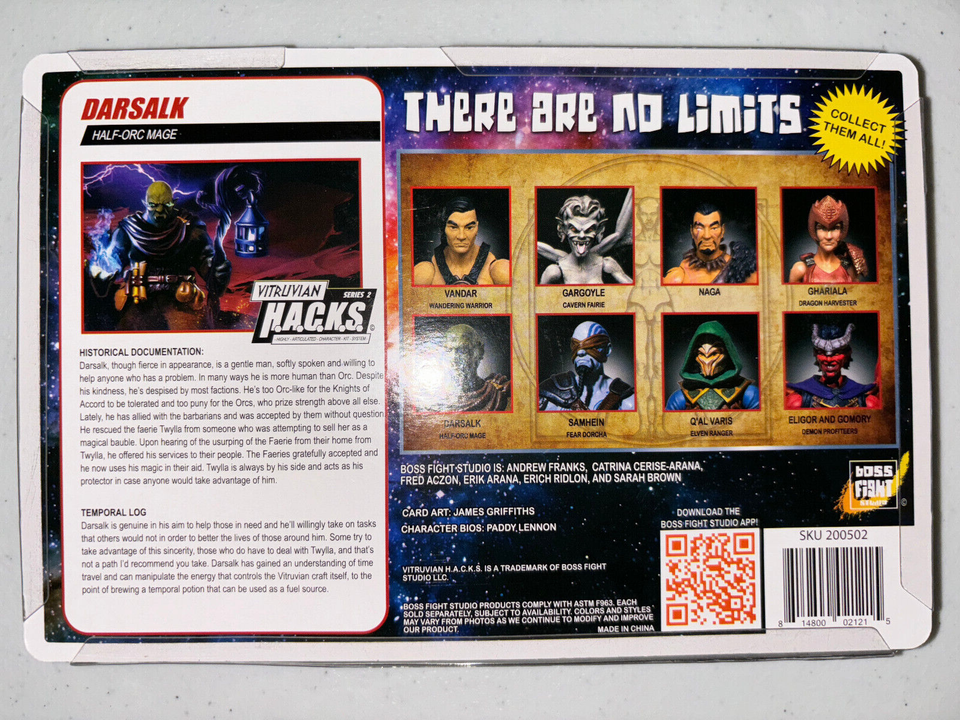 Boss Fight Studios Vitruvian HACKS Action Figures Series 1, 2 and Z You Choose | eBay