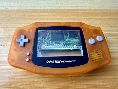 Nintendo Gameboy Advance AGB001 Orange Handheld Motherboard Unit Parts ...