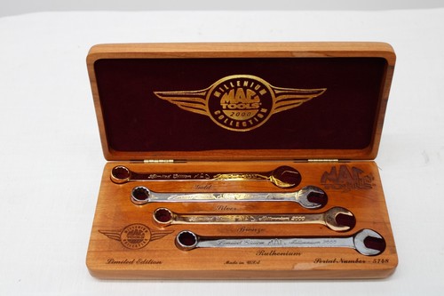 Ltd. Ed. Mac Tools Millenium 2000 Wrench Set Gold Silver Bronze Ruthenium #5748 | eBay