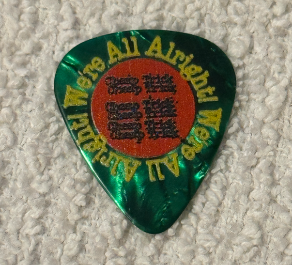 CHEAP TRICK RICK NIELSEN GUITAR PICK 2019 WE'RE ALL ALRIGHT! TOUR STAGE ...