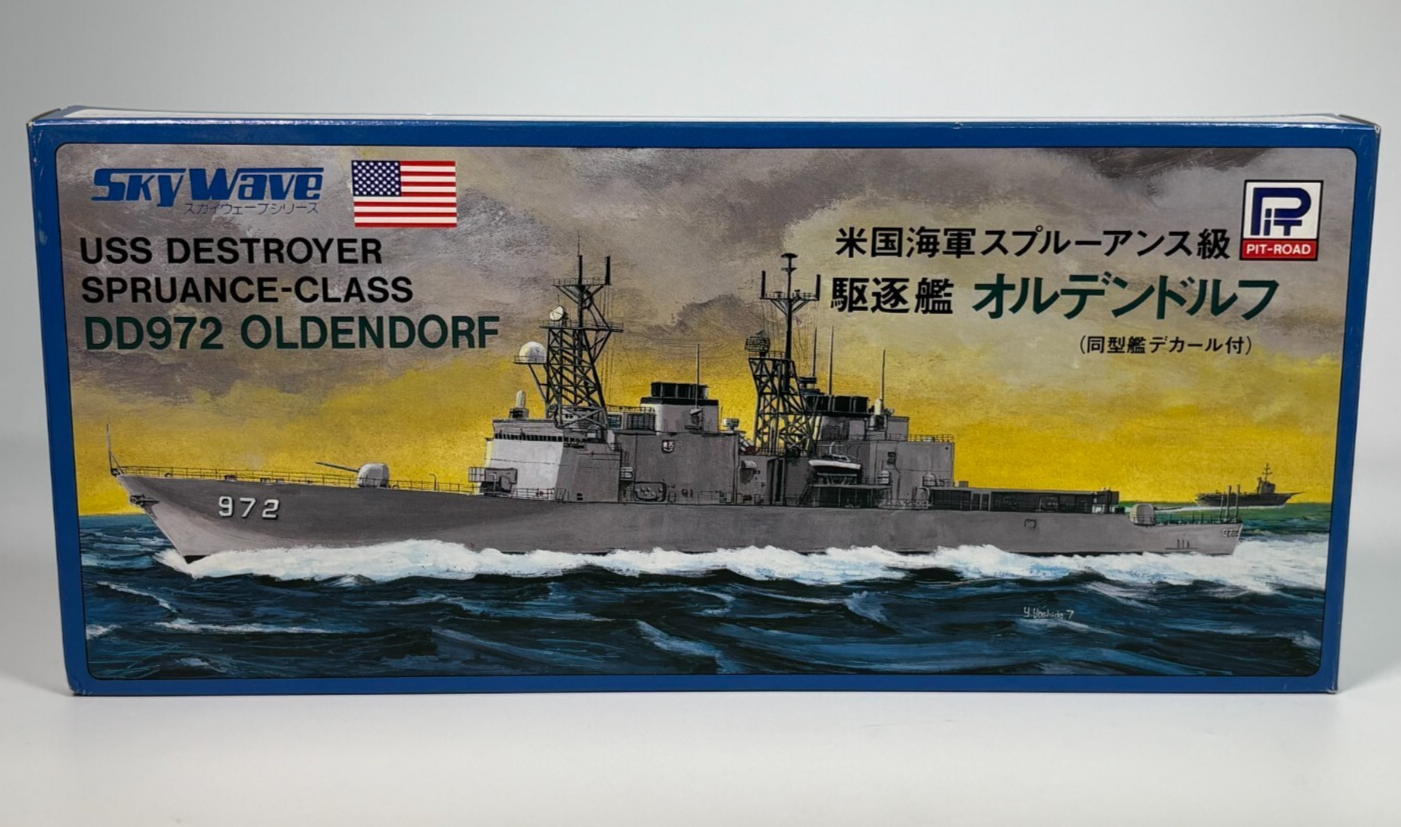 SKYWAVE 1/700 USS DESTROYER DD972 OLDENDORF | eBay
