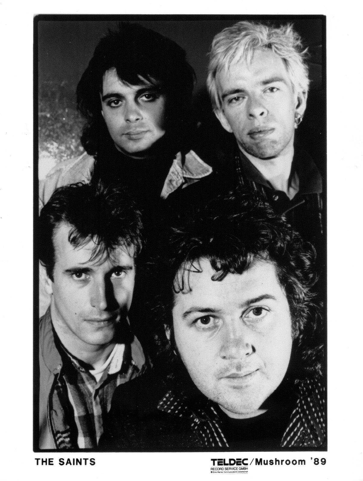 The Saints - Promo Photo 1989 - Prodigal Son - Punk - Chris Bailey ...
