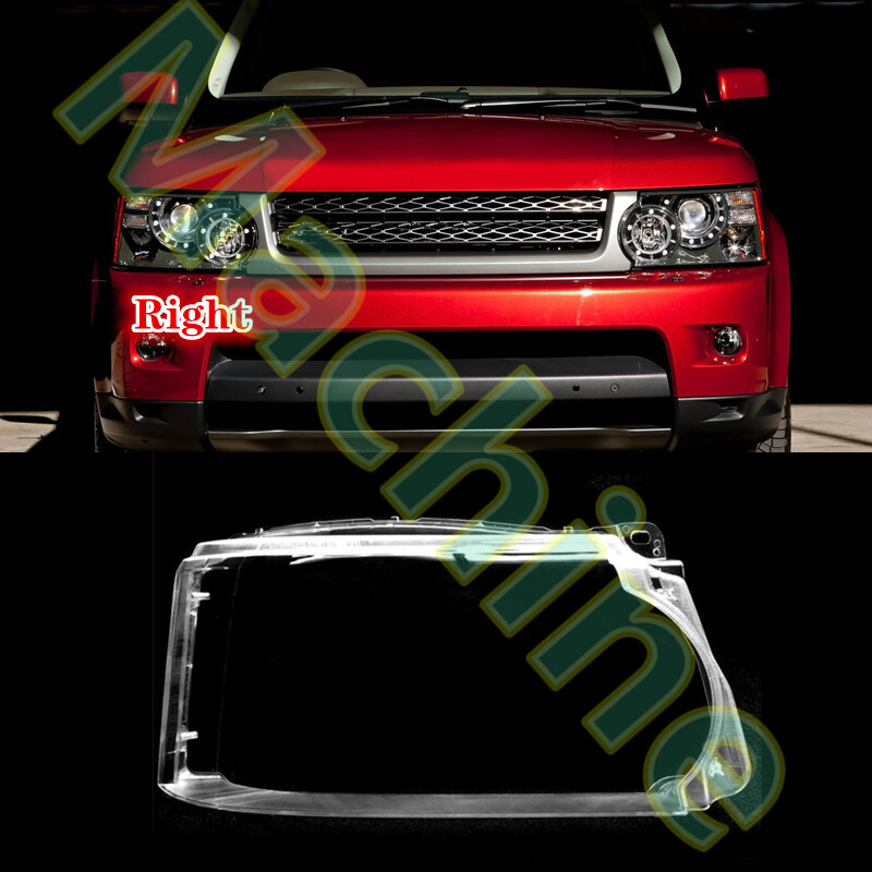 For Range Rover Sport 2010-2013 Right Side Headlight Lens Cover+Sealant ...