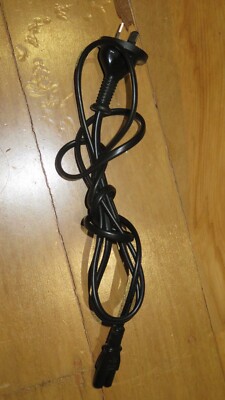 2 Pin Power Lead Cable Cord Australian Plug to IEC-C7 Socket 1.45m ...