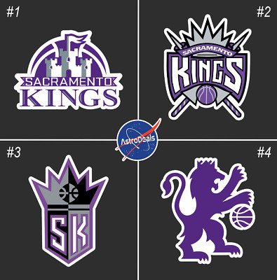 Sacramento Kings Basketball Team Logo NBA Sticker Decal Vinyl *Size: 3 ...