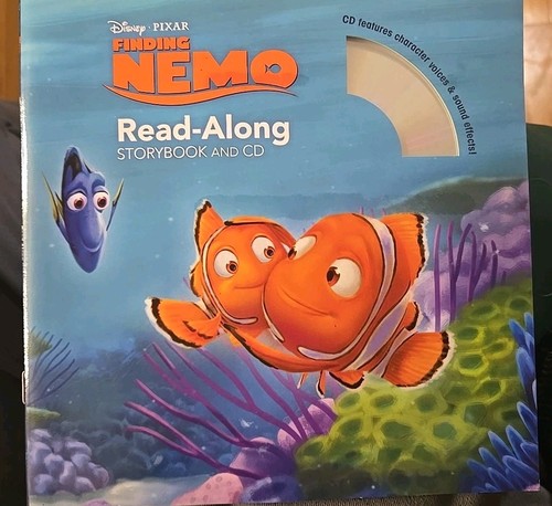 DISNEY PIXAR Finding Nemo Read-Along Storybook & CD | eBay