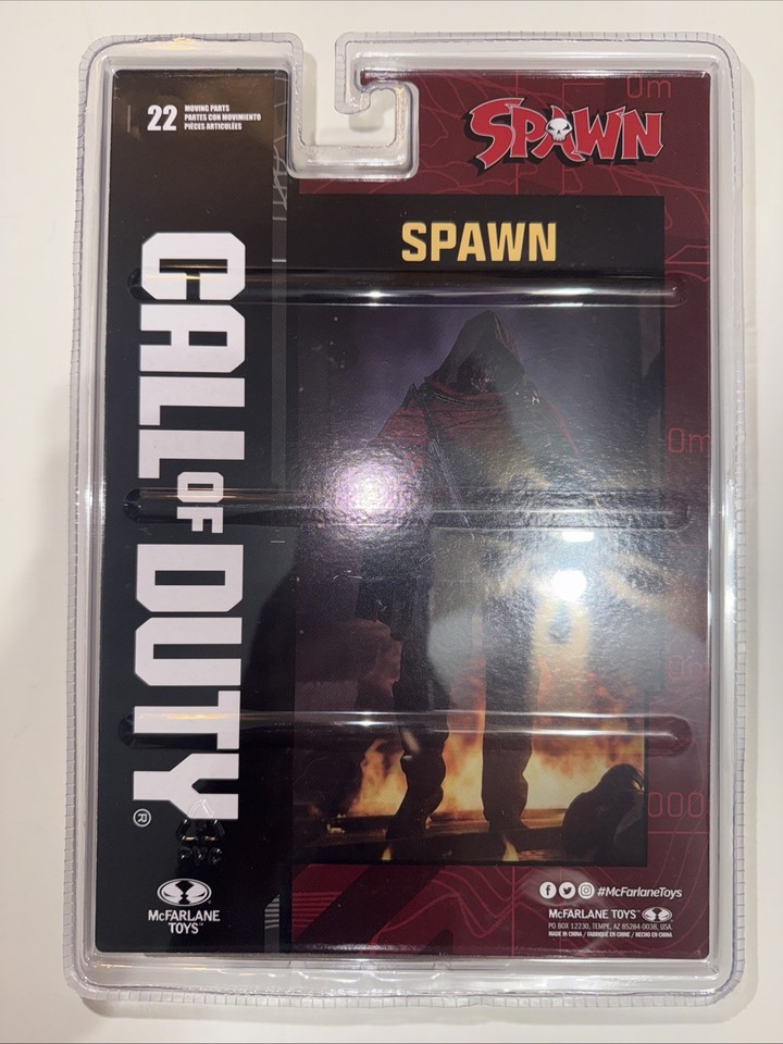 McFarlane Toys Spawn Call of Duty- NEW Burned Spawn In Hand Fast ...