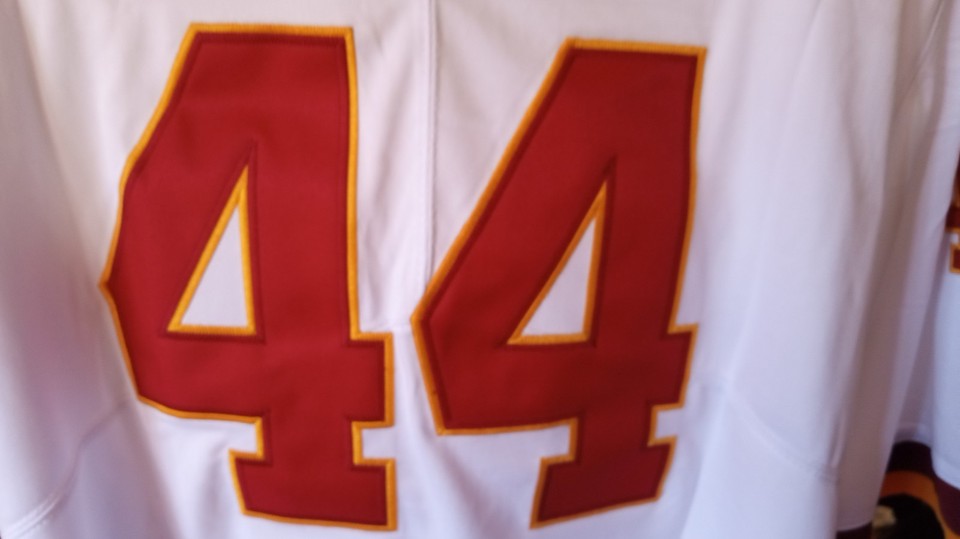 Washington Redskins John Riggins On-Field Embroidered Jersey - Size 2XL ...