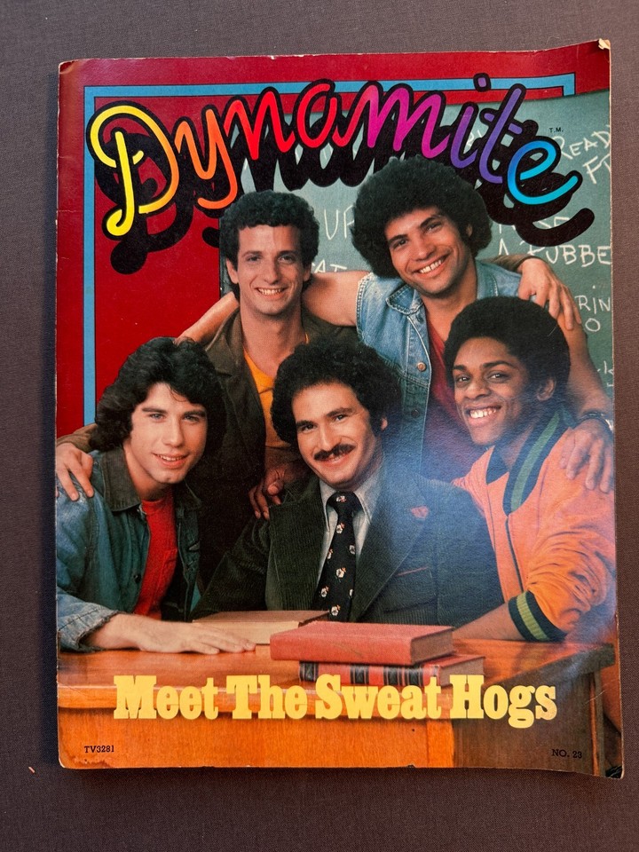 1970s DYNAMITE MAGAZINE LOT of 10 - MASH, Fonz, MAD, Herbie, Sweathogs ...