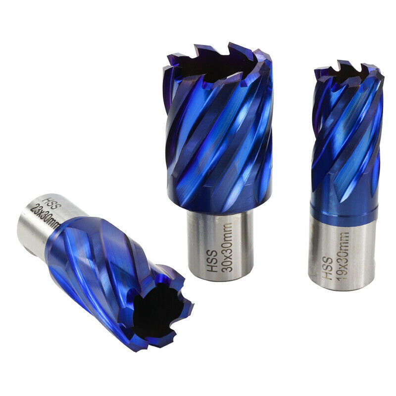 Blue nano coating HSS Rotabroach type Annular Mag Drill Cutter | eBay