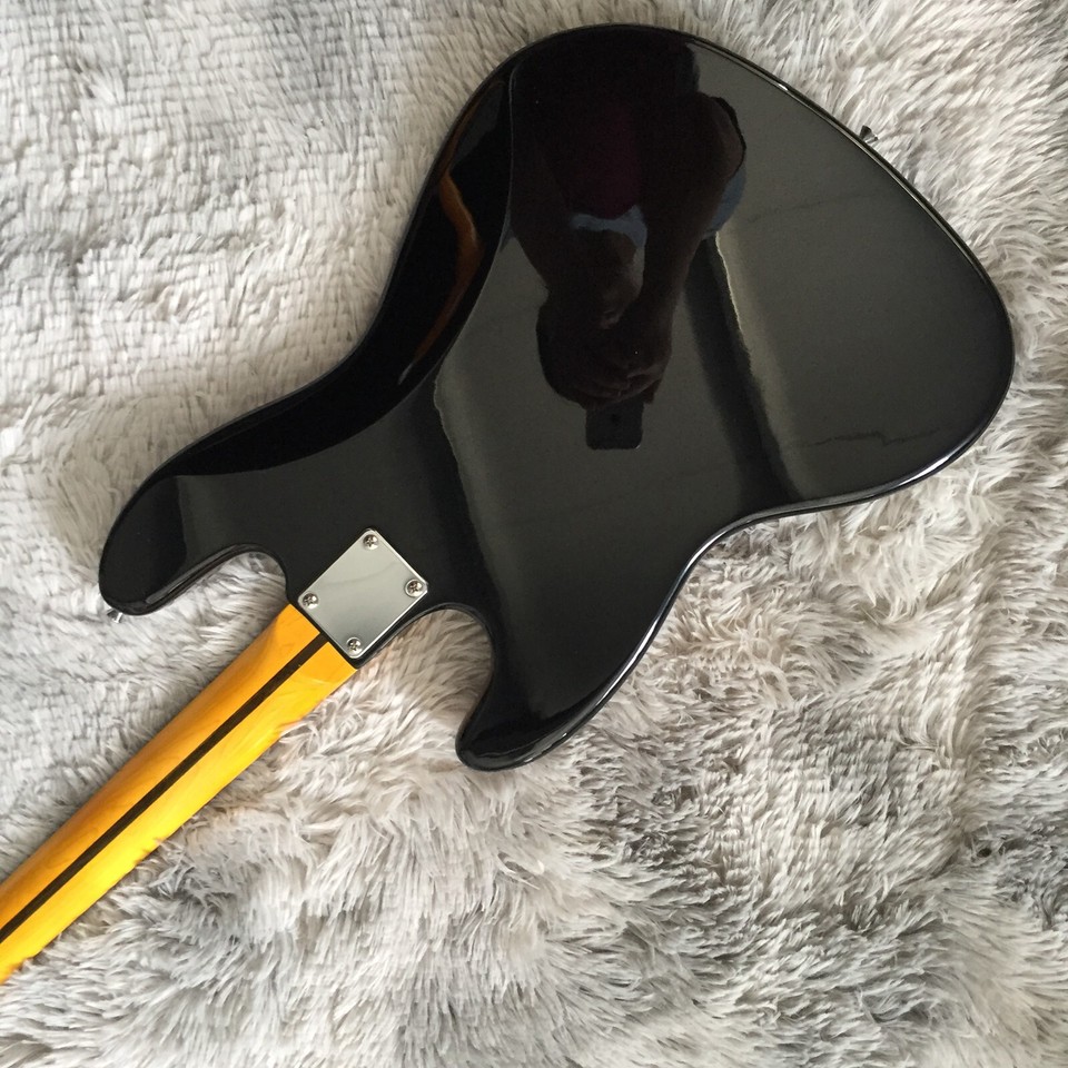 Custom Shop Jazz Electric Bass Guitar Rosewood Fretboard SS Pickups 20 ...