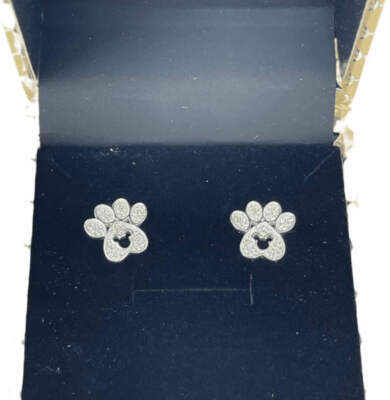 Disney Mickey Mouse Paw Earrings by Rebecca Hook | eBay