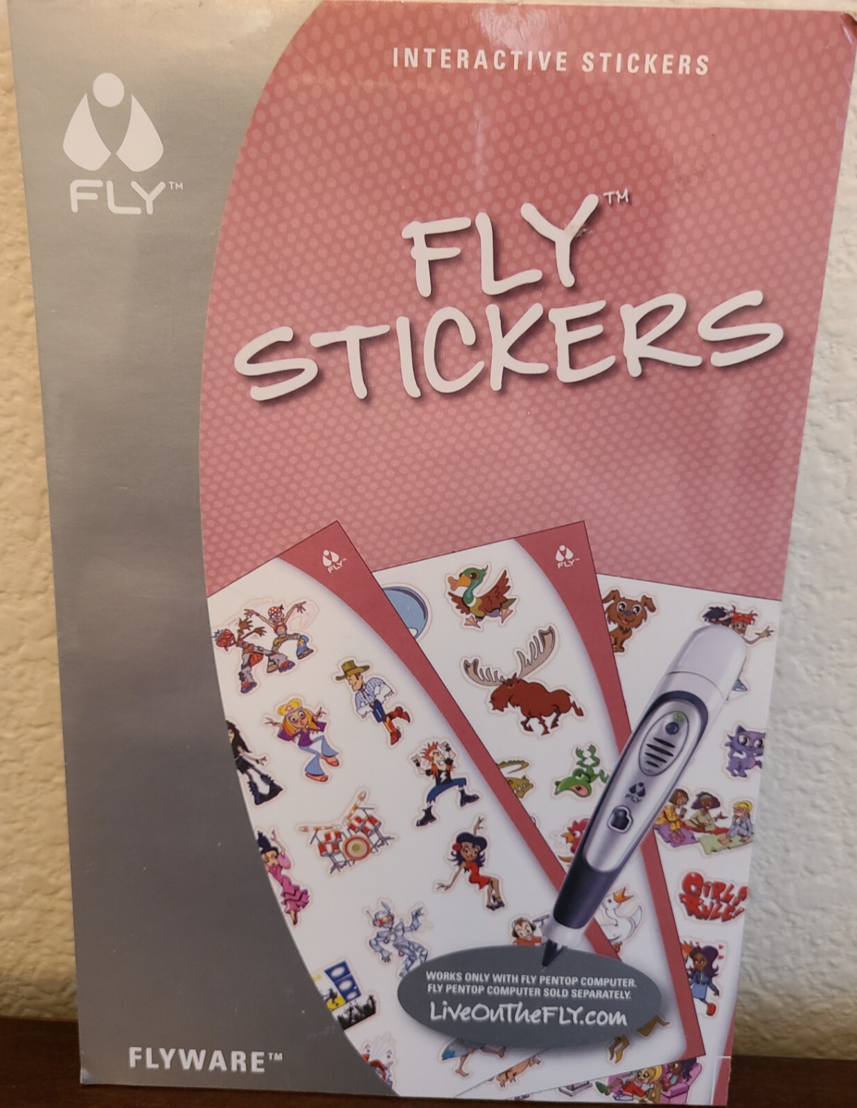 Flyware Fly Interactive Stickers Rock Star Works w/ Fly Pentop Computer ...