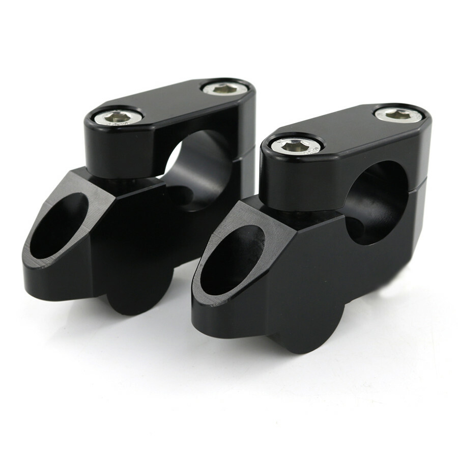 1 Pair Handlebar Riser Kit 7/8" Bars 22mm Handle Bar Risers For ...
