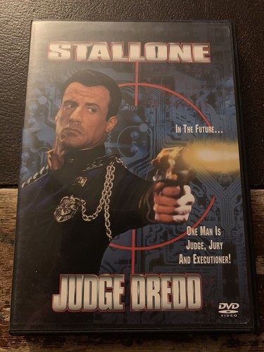 DVD - Judge Dredd (1998, Widescreen) w/ Chapter Insert RARE & HTF | eBay