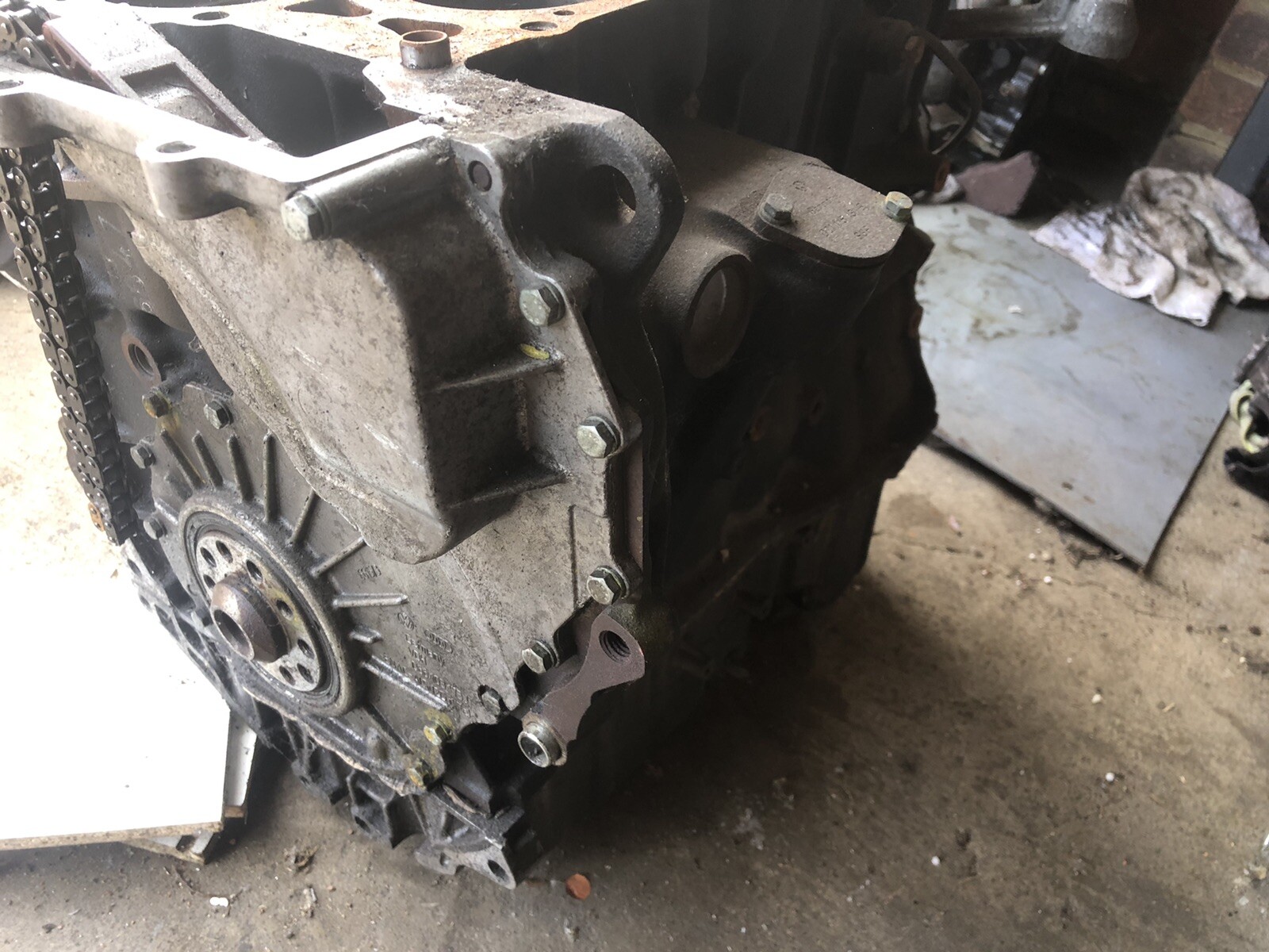 VW GOLF MK4 R32 BFH 3.2 Engine Block Spares Or Repair Piston Ring ...