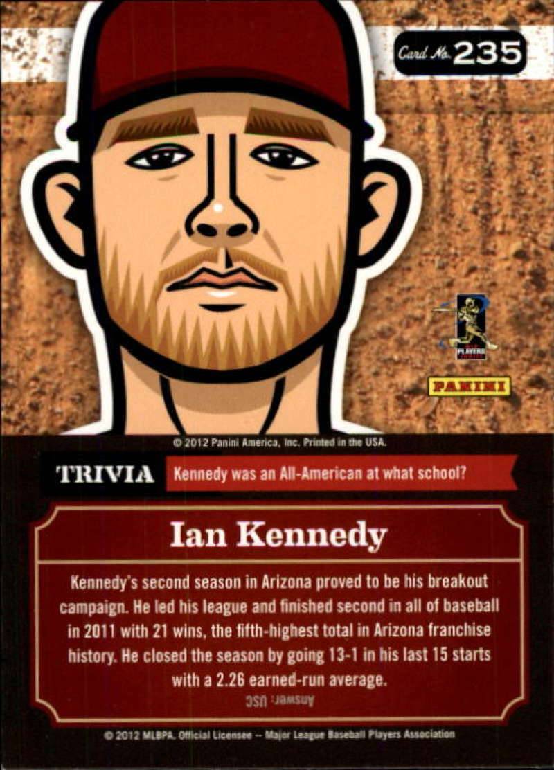 2012 Panini Triple Play - #235 Ian Kennedy, Ian Kennedy for sale online ...